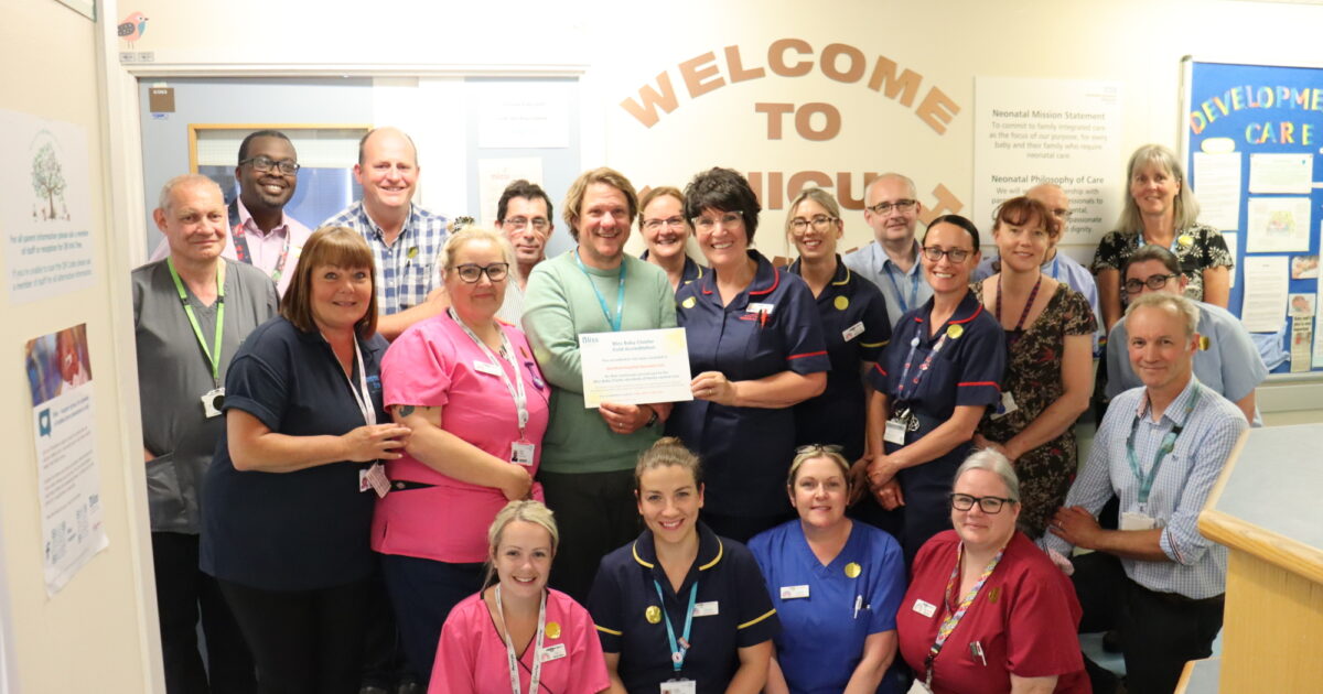 Derriford Hospital Awarded Gold Bliss Baby Charter Accreditation | Bliss