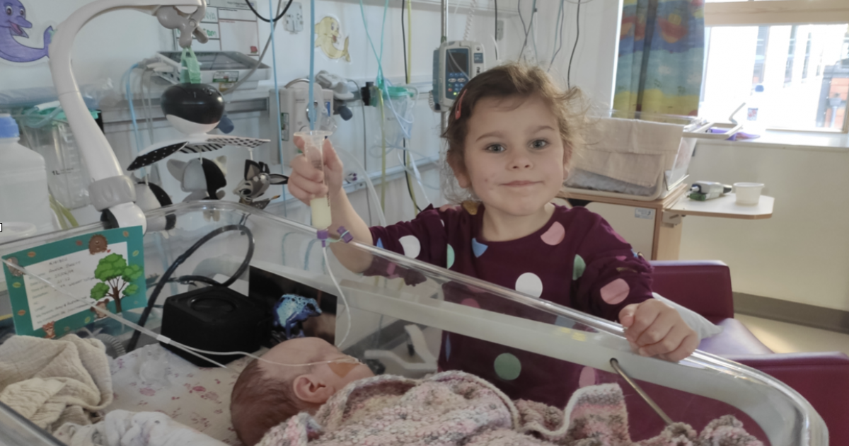 The NICU experience for siblings - Amy and Alina's story | Bliss